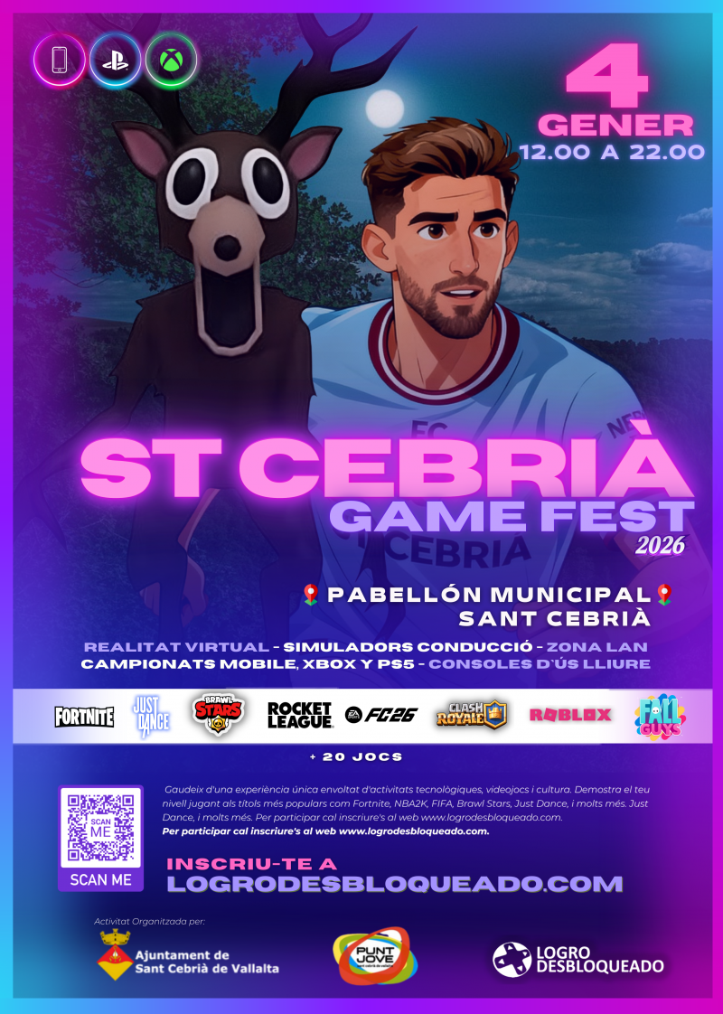 ST Cebrià | Game Fest 2026 – Logro Desbloqueado